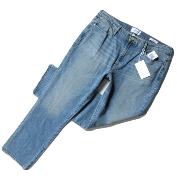 Frame Denim | Jeans | Nwt Frame Le High Straight In Locke Light Wash ...